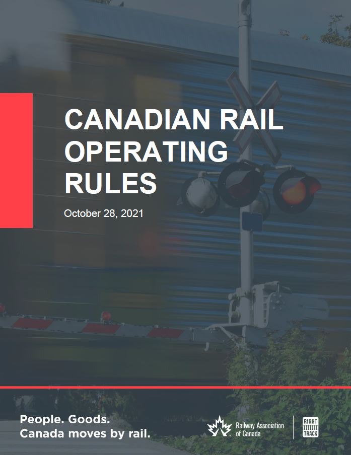 Canadian Rail Operating Rules | RAC Canadian Rail Operating Rules | RAC