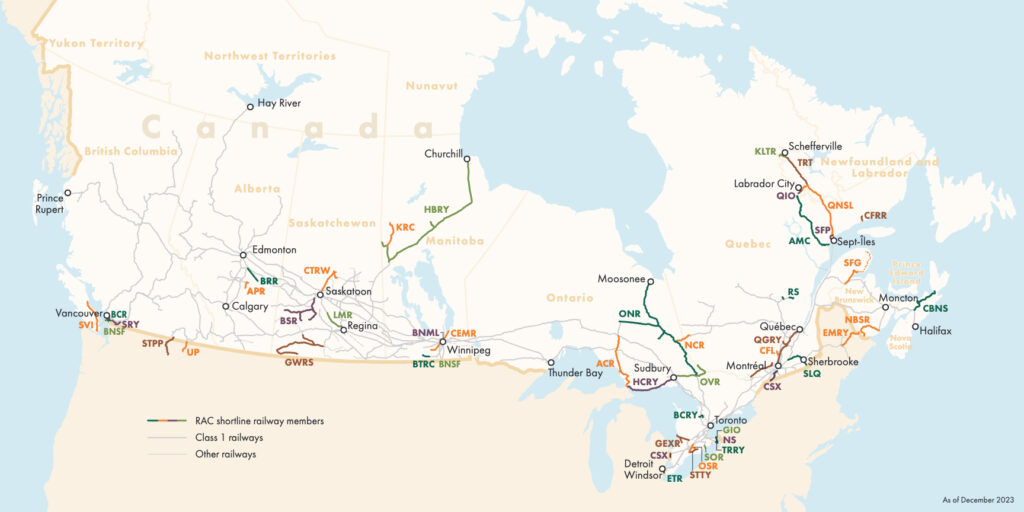 Outsized Impacts: Canada’s Shortline Railways | RAC